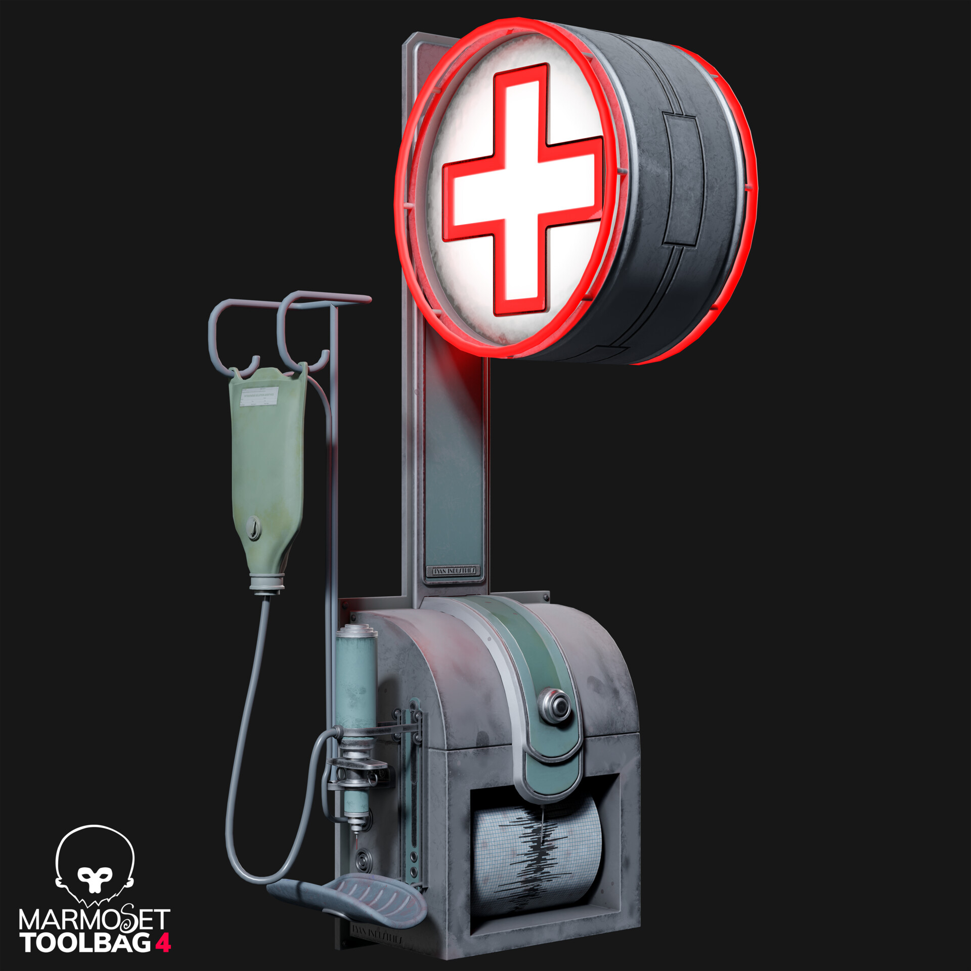 ArtStation - Bioshock - Health Station (Fan Art)