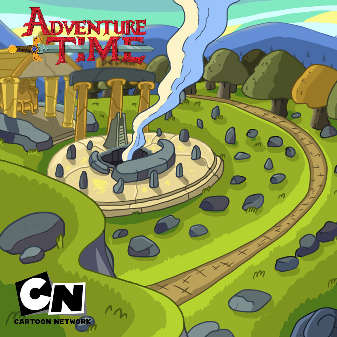 ArtStation - Oracle of Delphos in the style of Adventure Time (Concept)