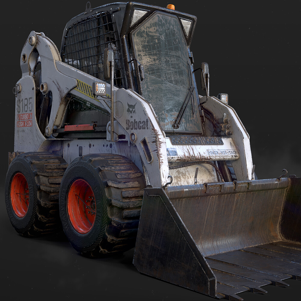 ArtStation - Bobcat S185 Skid Steer