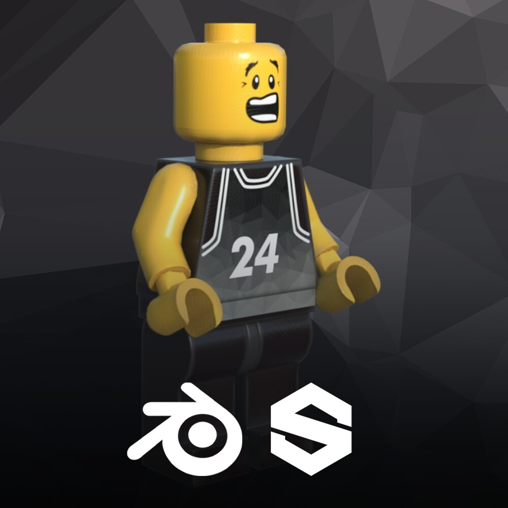 ArtStation - Lego Minifig - Rigged