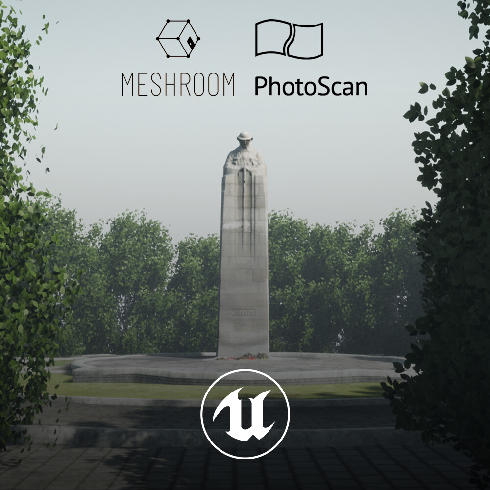 ArtStation - The Brooding Soldier - Photogrammertry with drones