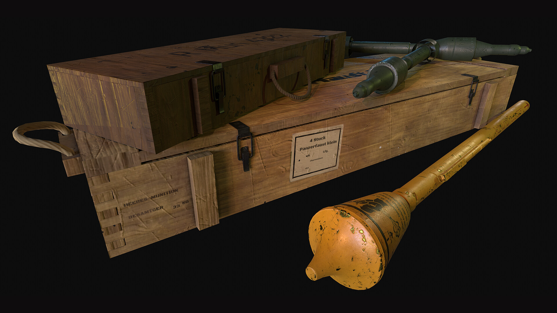 ArtStation - Wehrmacht Anti-Tank Munitions