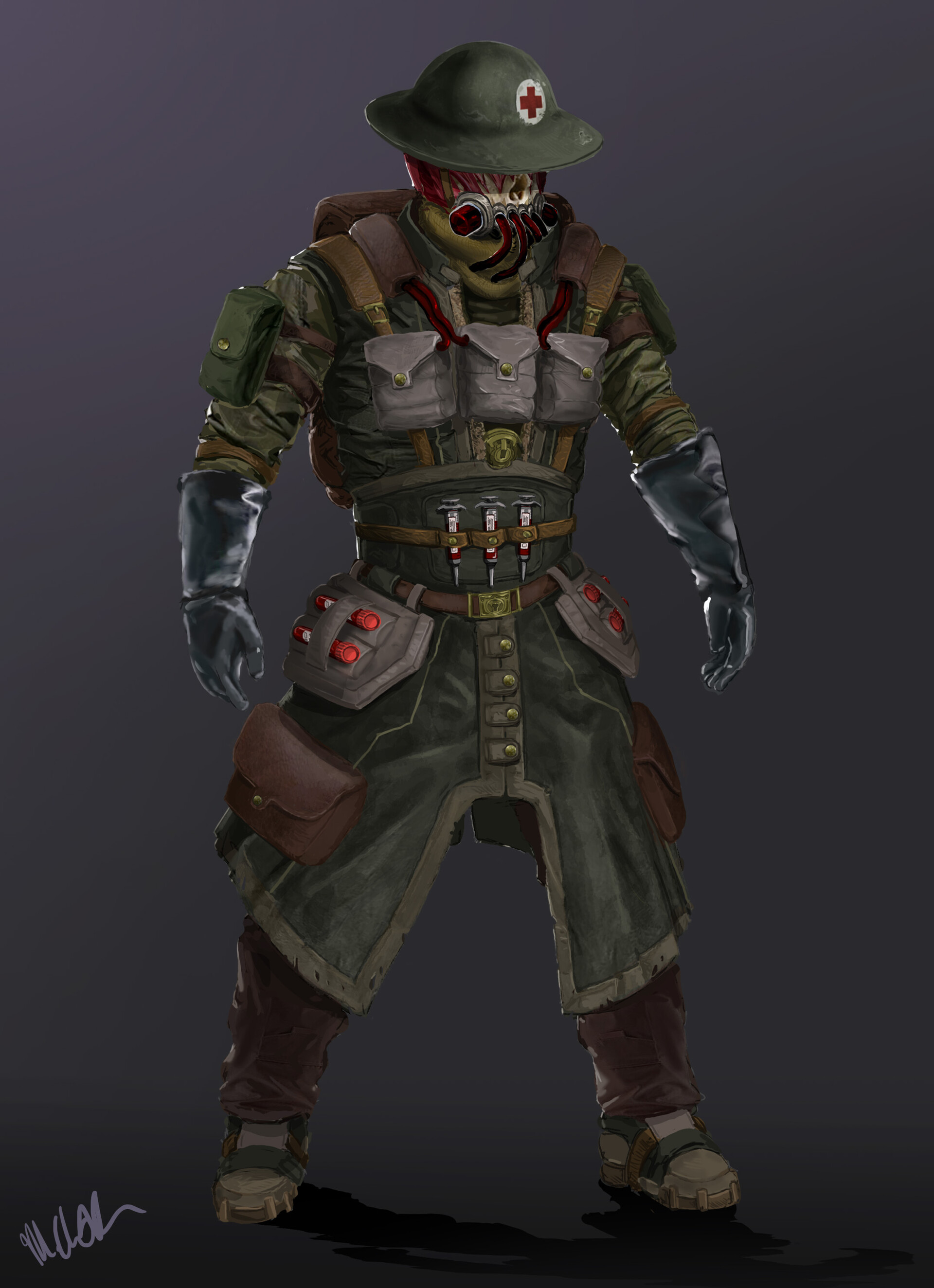 ArtStation - Outriders- Alchemist Armor Set