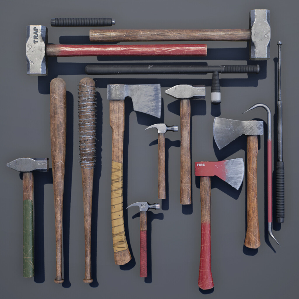 ArtStation - Melee Weapons A