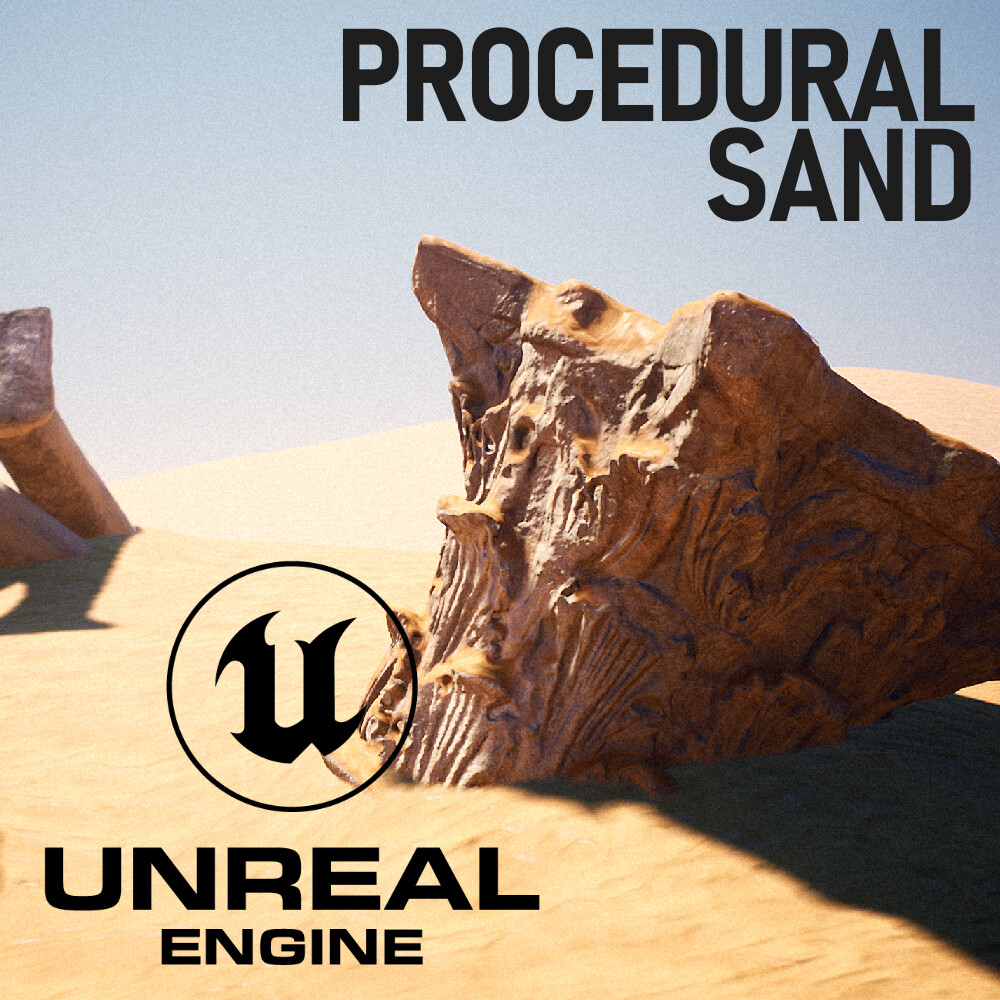 ArtStation - Procedural Sand Unreal Material