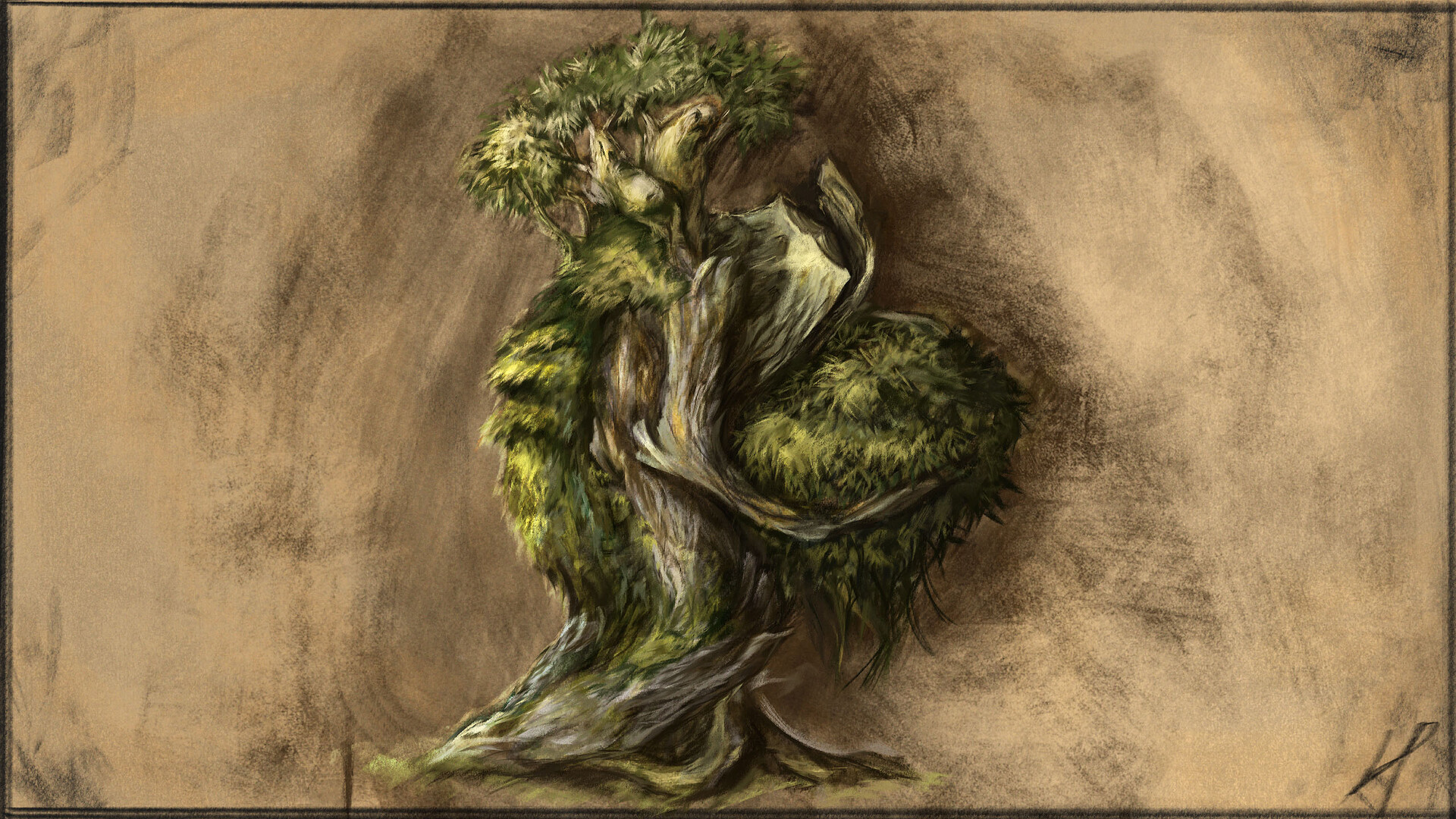 ArtStation - Ashen Tree - Old Drawings 2021