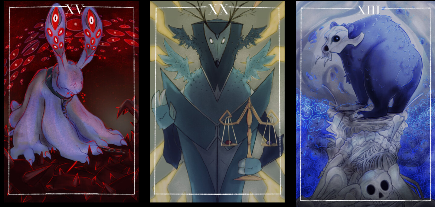 ArtStation - Tarot Character Cards