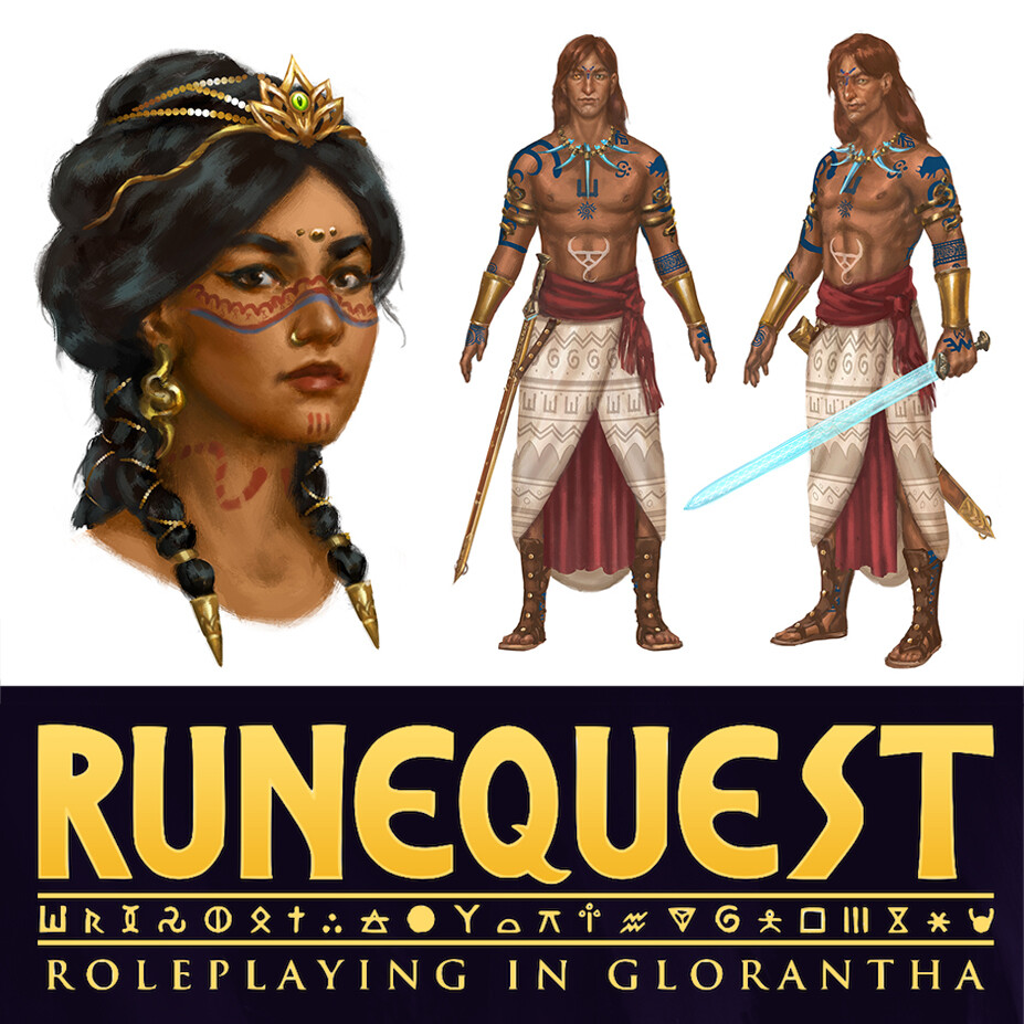 ArtStation - RUNEQUEST: Character design sneak picks (Sartar Sourcebook )