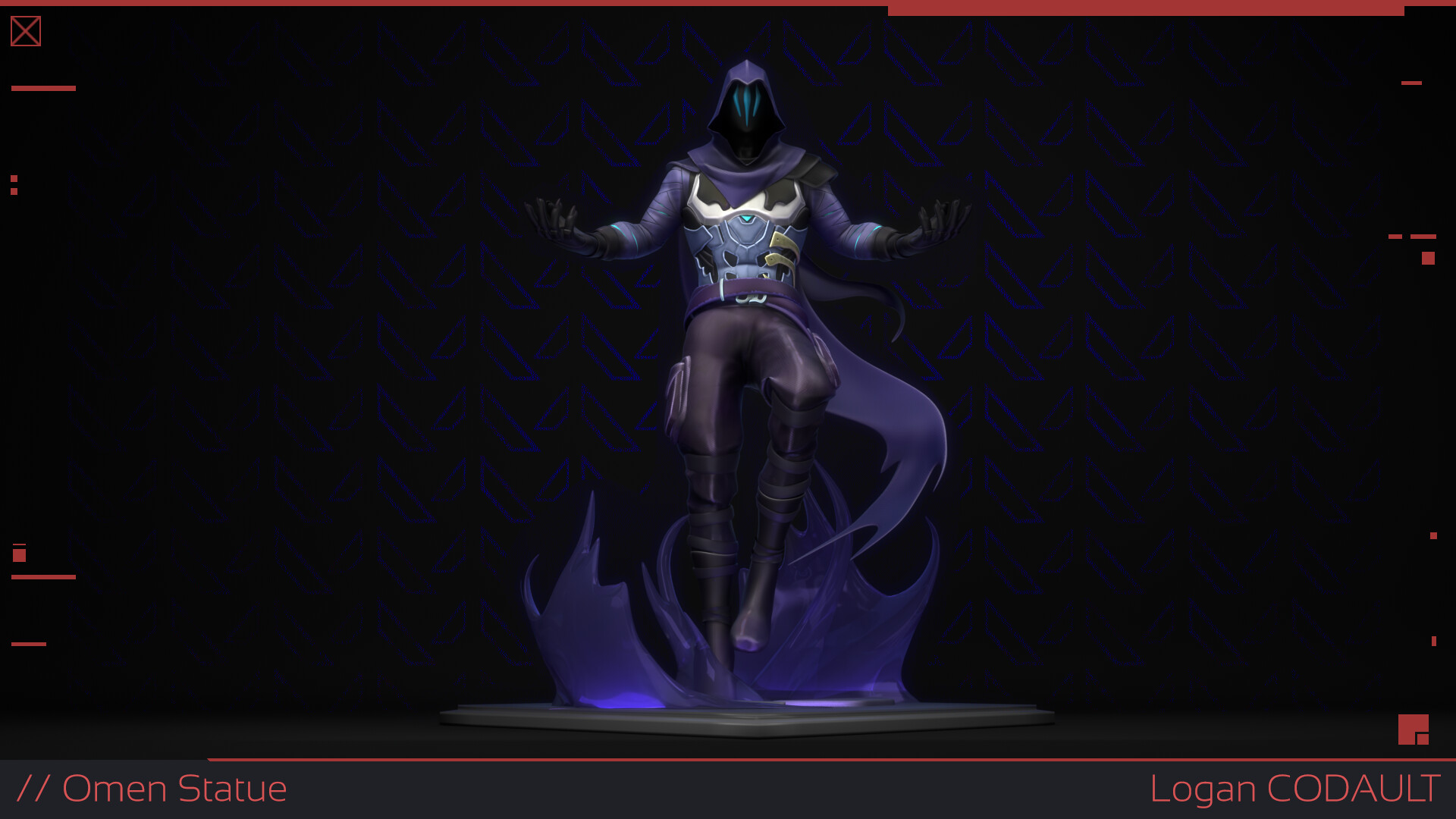 ArtStation - Omen - Statue