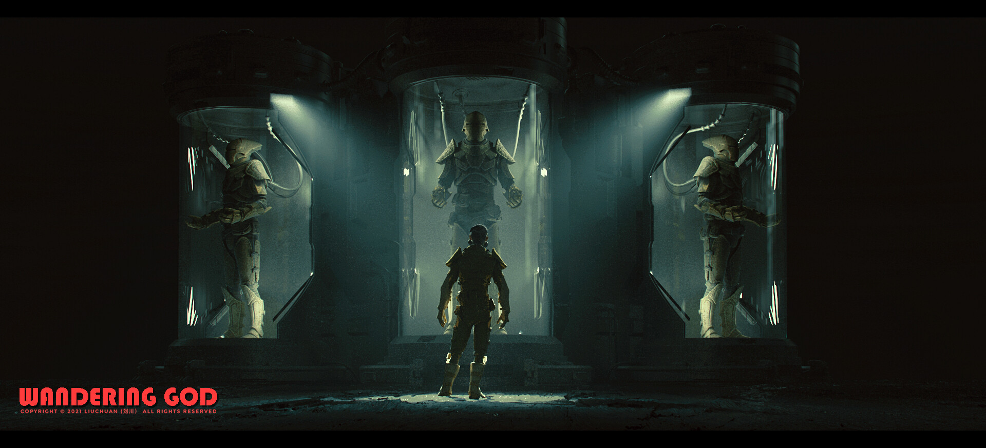 ArtStation - 《WANDERING GOD》