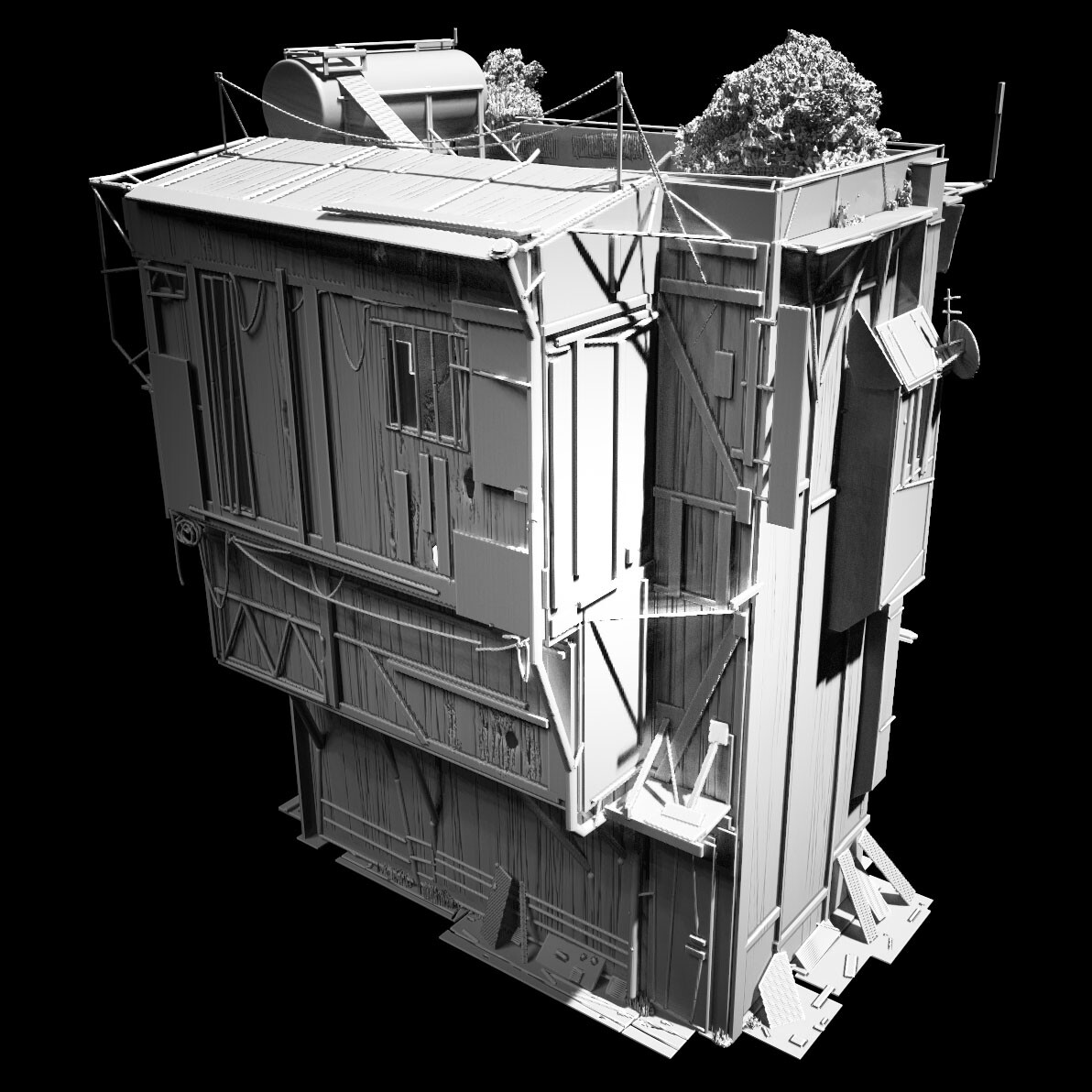 ArtStation - Shanty Building