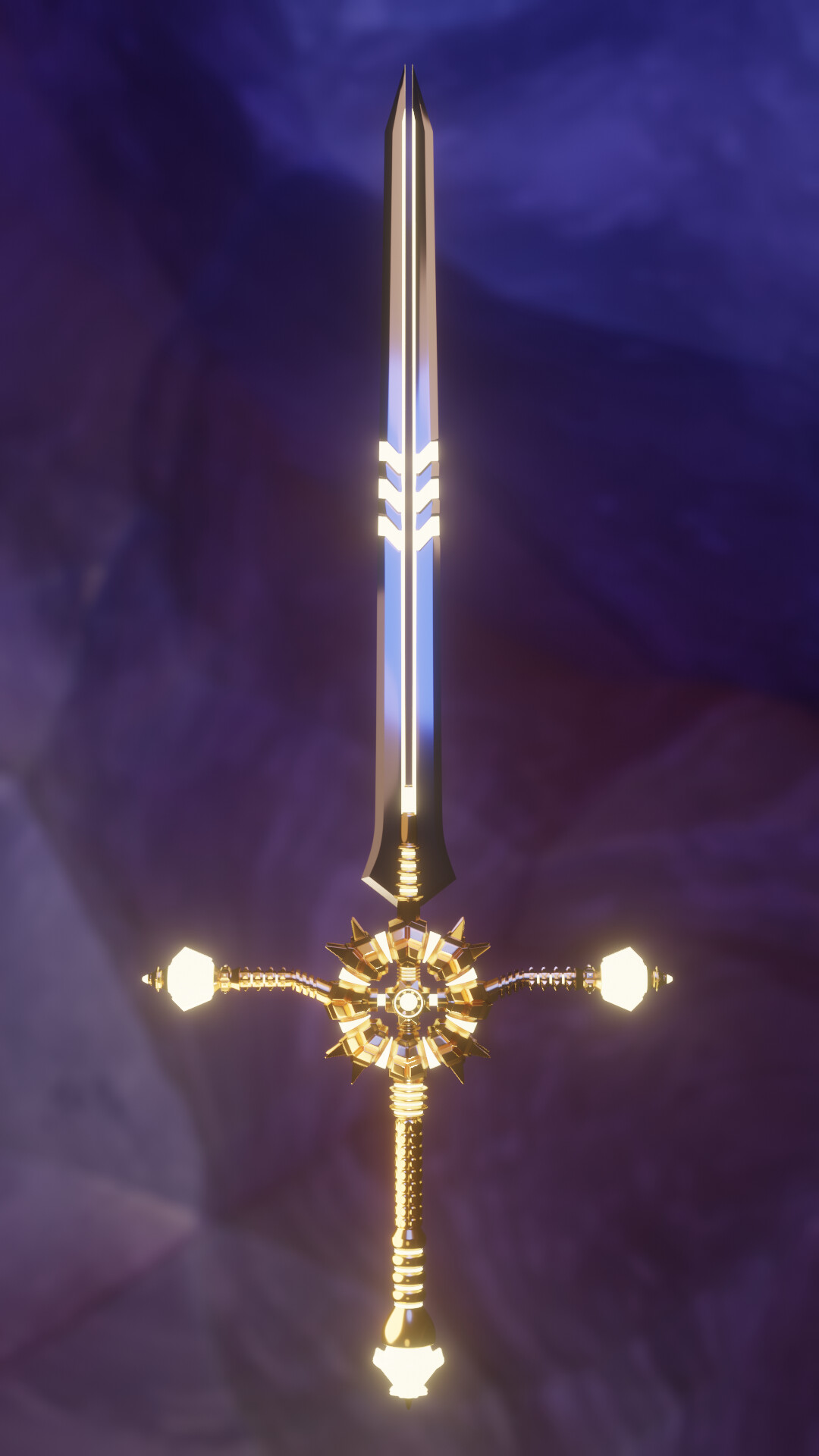 ArtStation - Sun Embracer sword