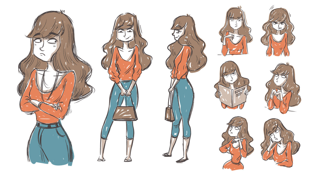 ArtStation - Character Designs for Animated Short