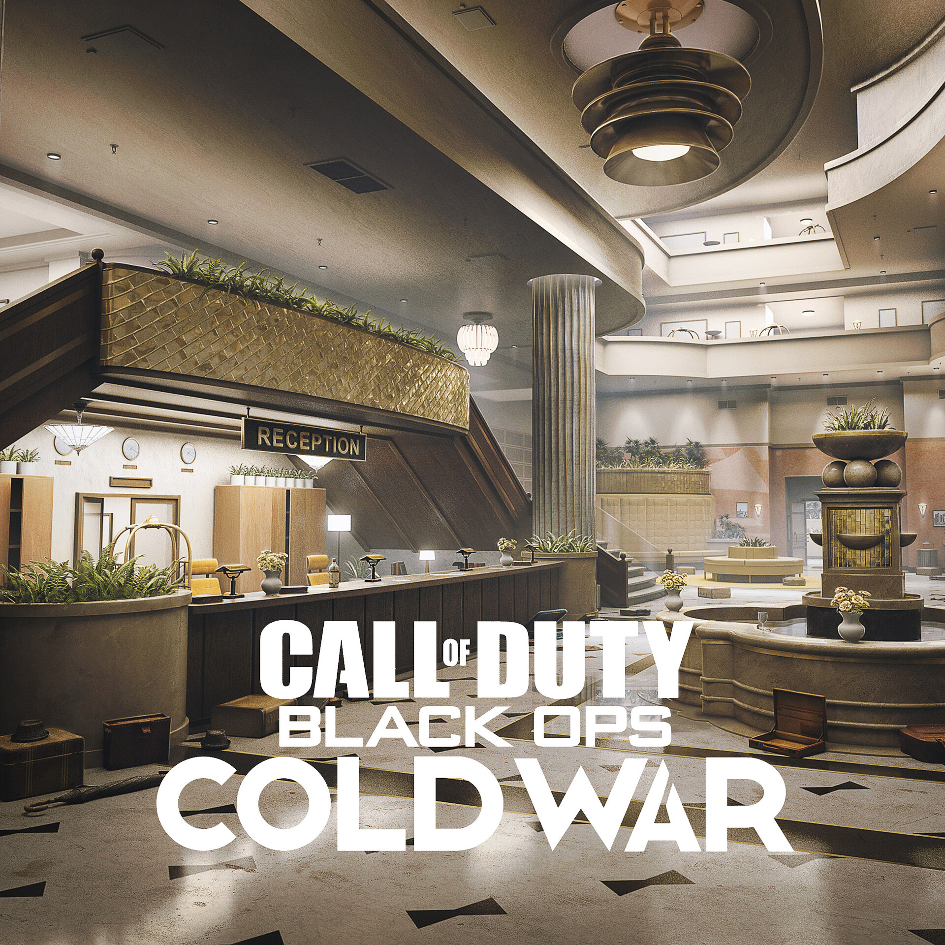 ArtStation - Call of Duty: Cold War - Blackwood Hotel Interior
