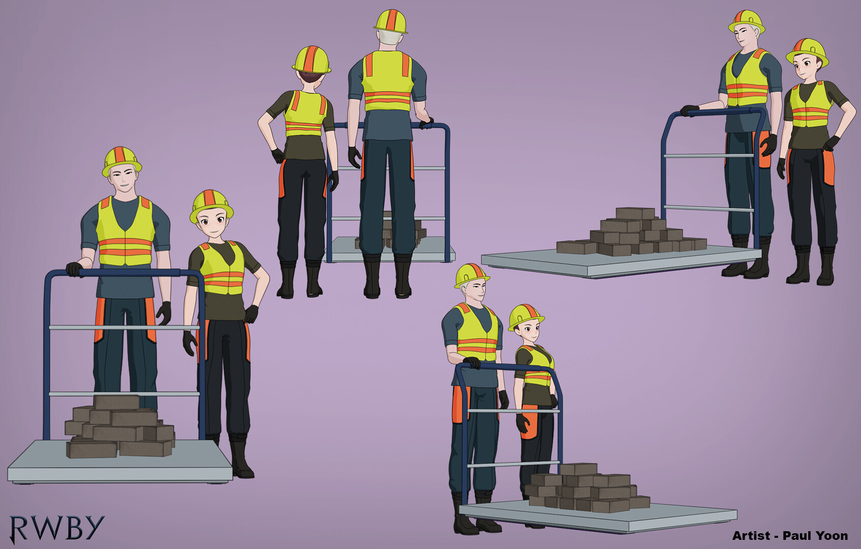 ArtStation - RWBY 6 - Construction worker