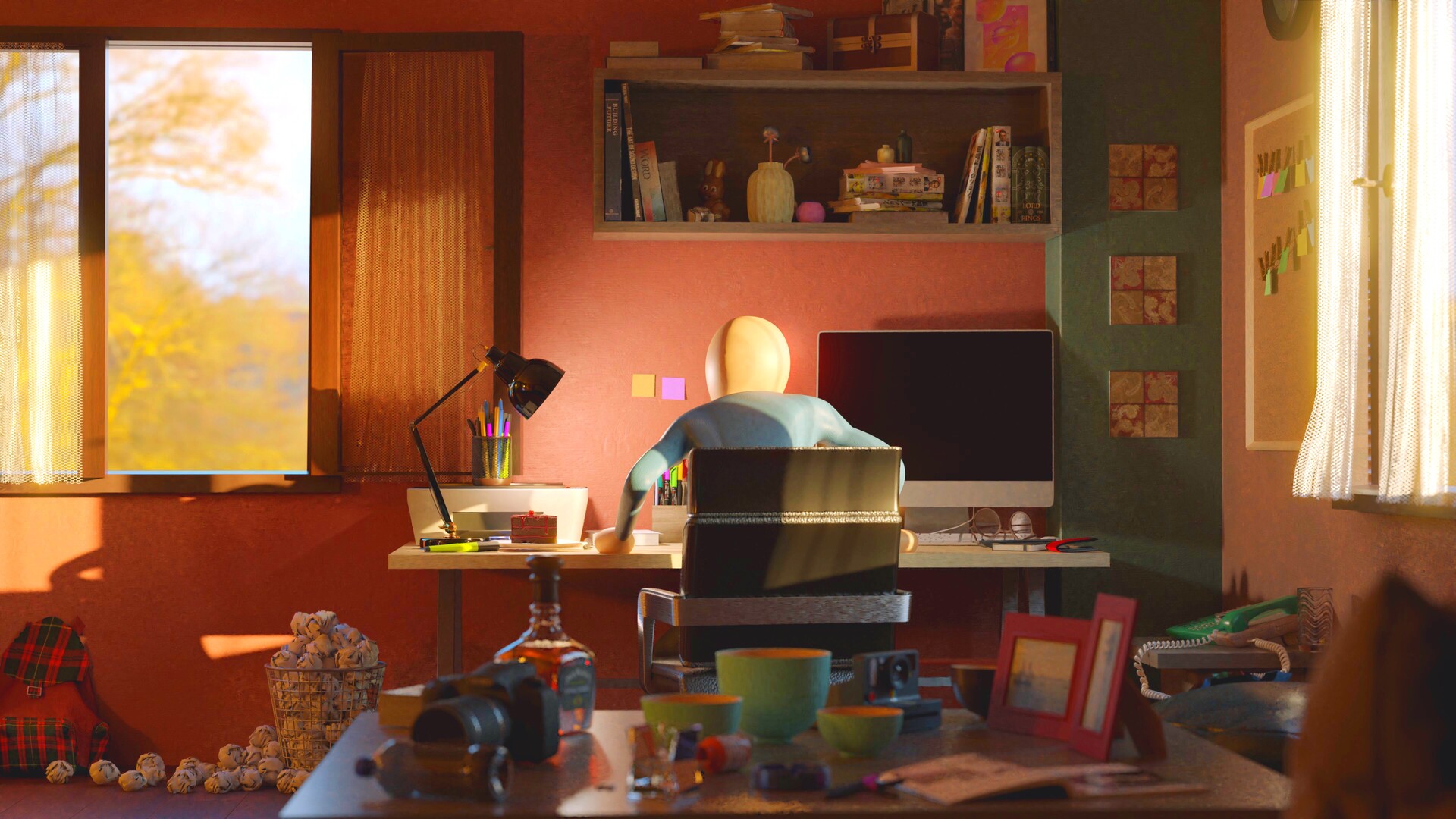 ArtStation - Crumbled - Animated Short Film - WIP