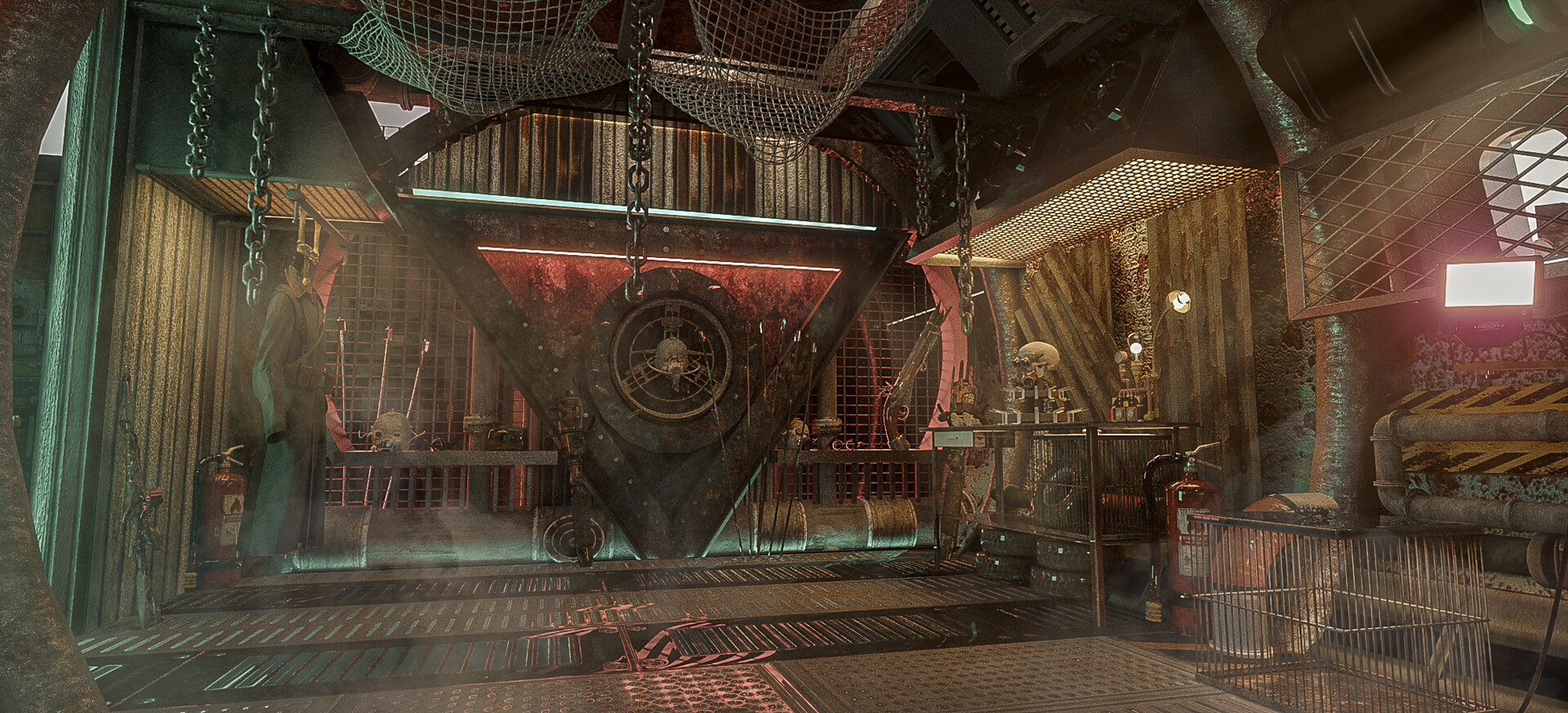 ArtStation - Post apocalyptic watch-out