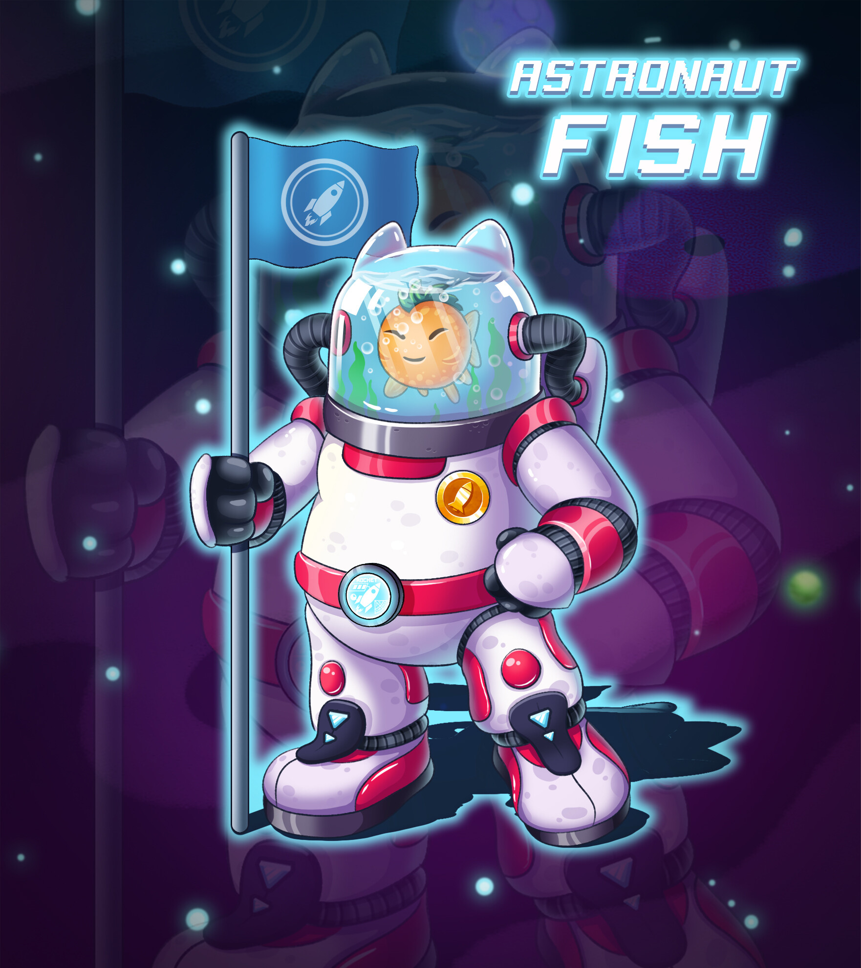 ArtStation - Astronaut Fish