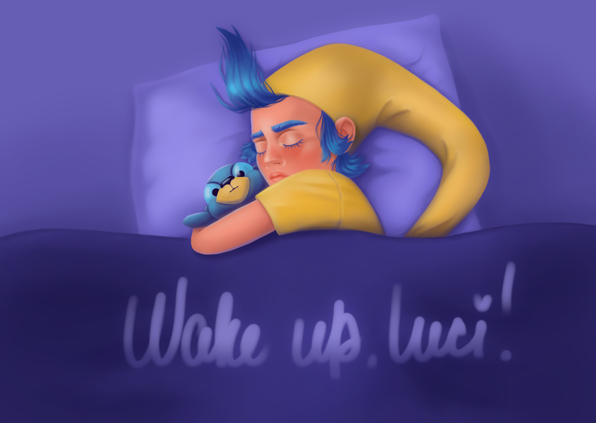 ArtStation - wake up, Luci