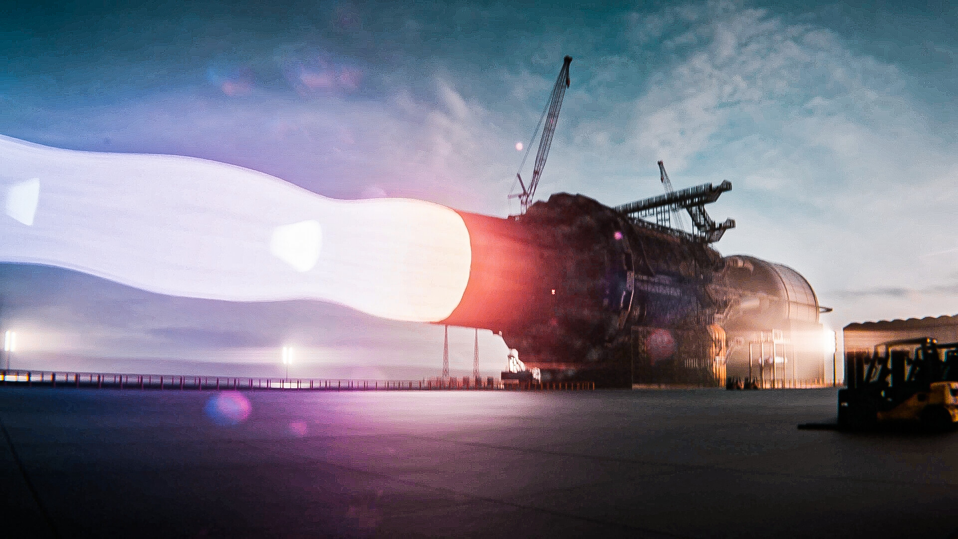 ArtStation - rocket engine made in blender with eevee