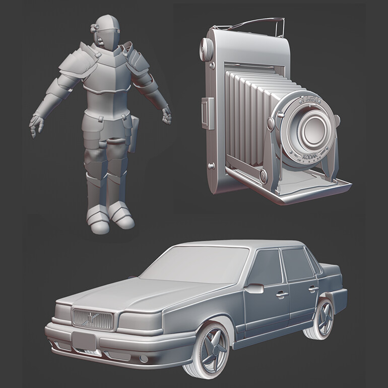 ArtStation - Misc WIP Models