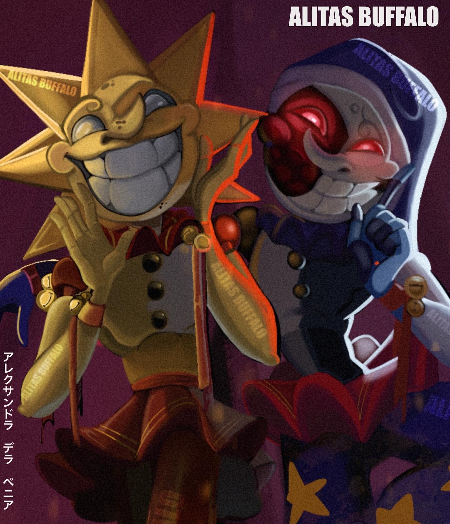 ArtStation - Sundrop and Moondrop ilustration