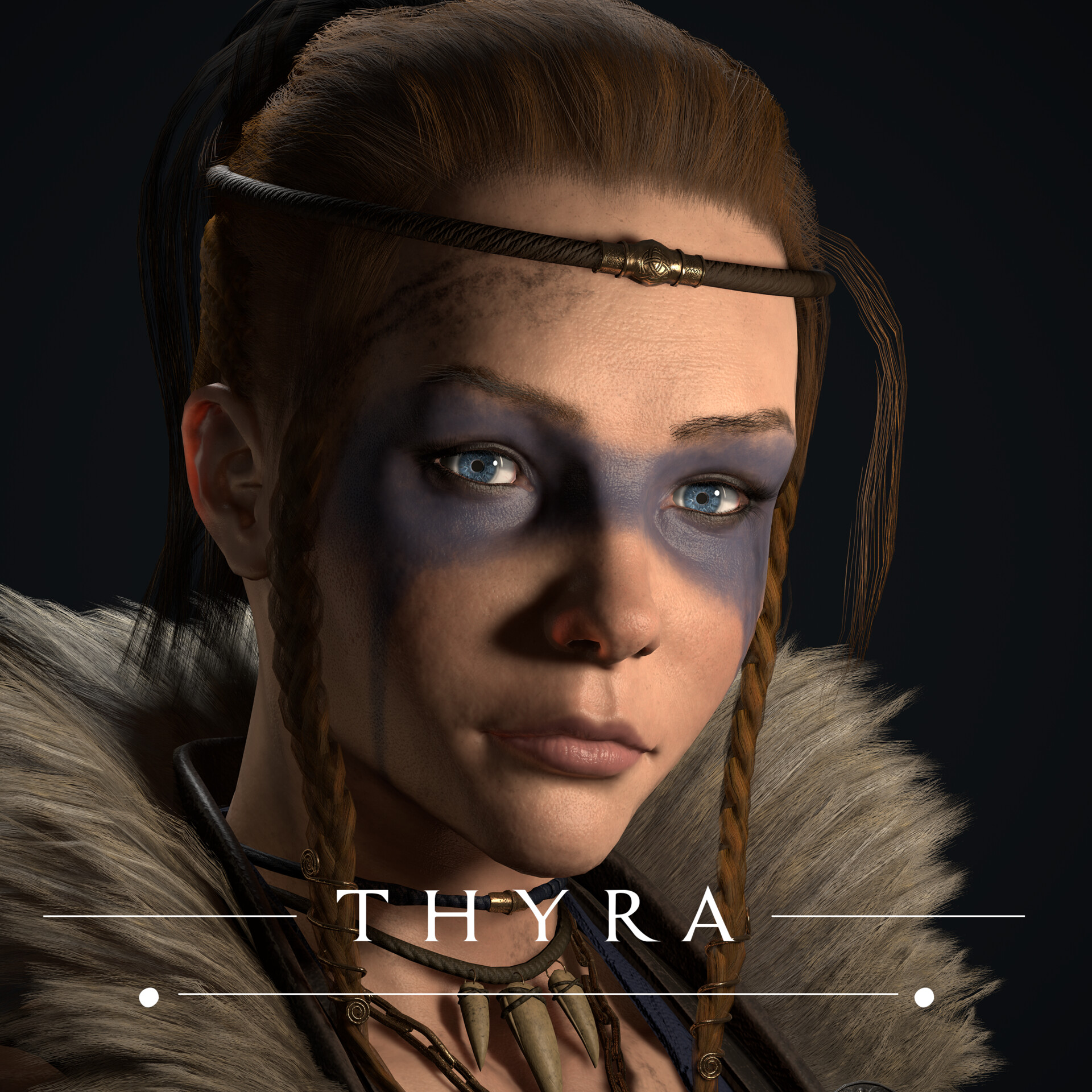 ArtStation - Thyra - Thunder Goddess