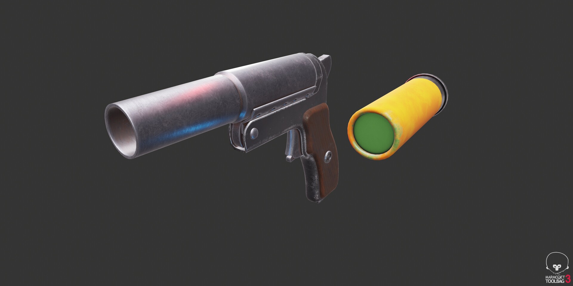ArtStation - Flare gun