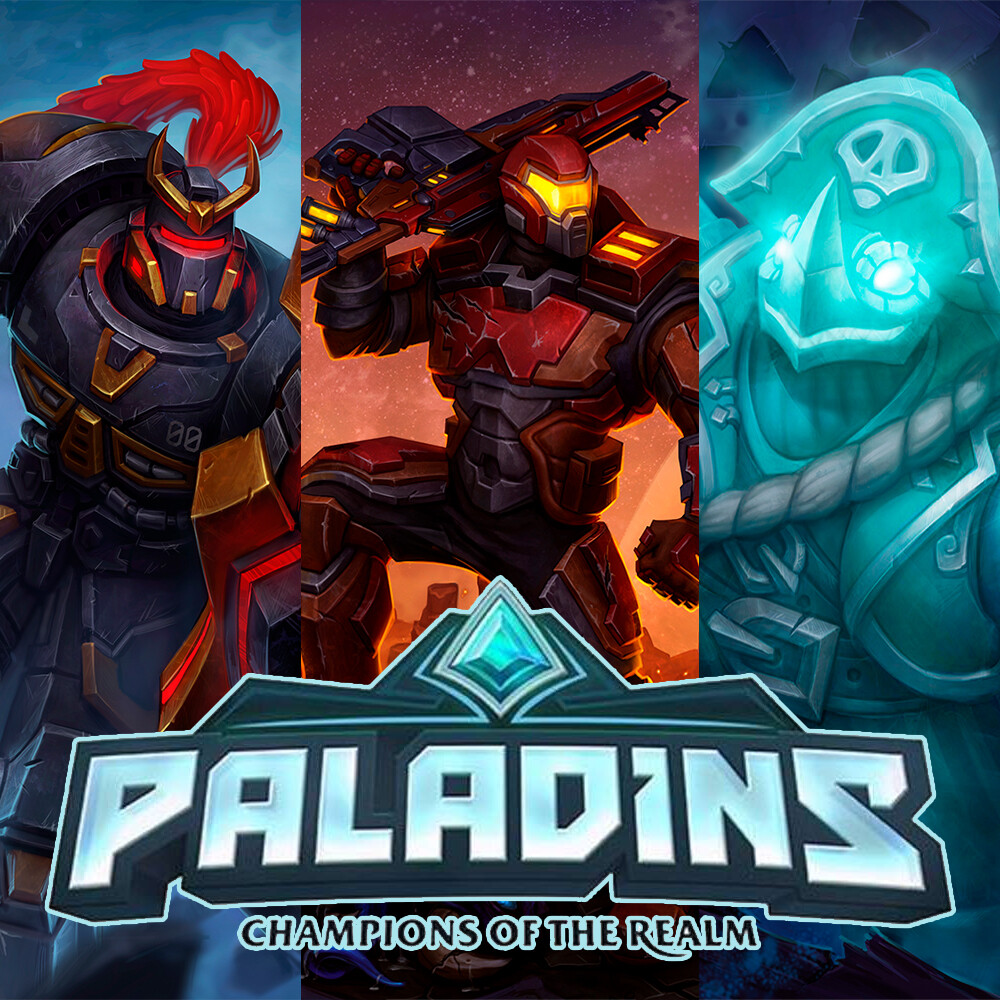 ArtStation - Paladins: Champions of the Realm Splash Screens