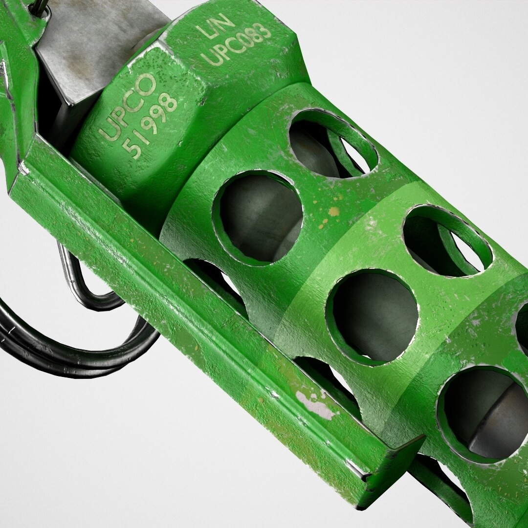 ArtStation - M84 Stun grenade