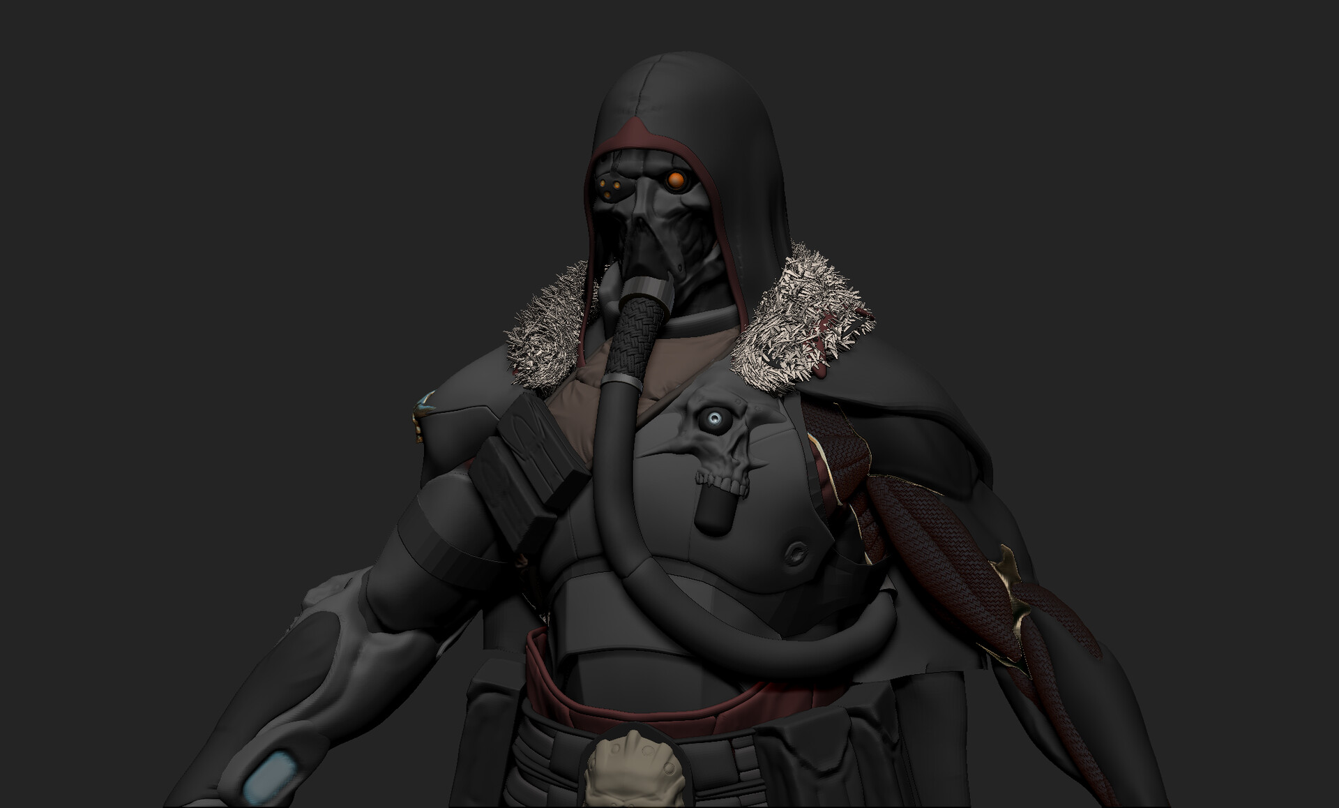 ArtStation - Space Pirate Captain -WIP