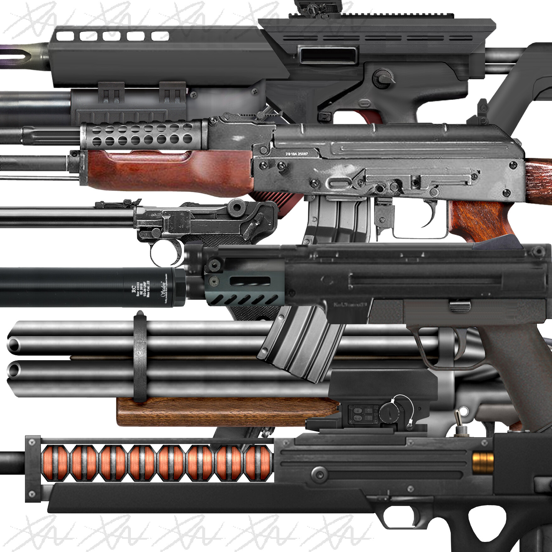ArtStation - Gun Dump 01