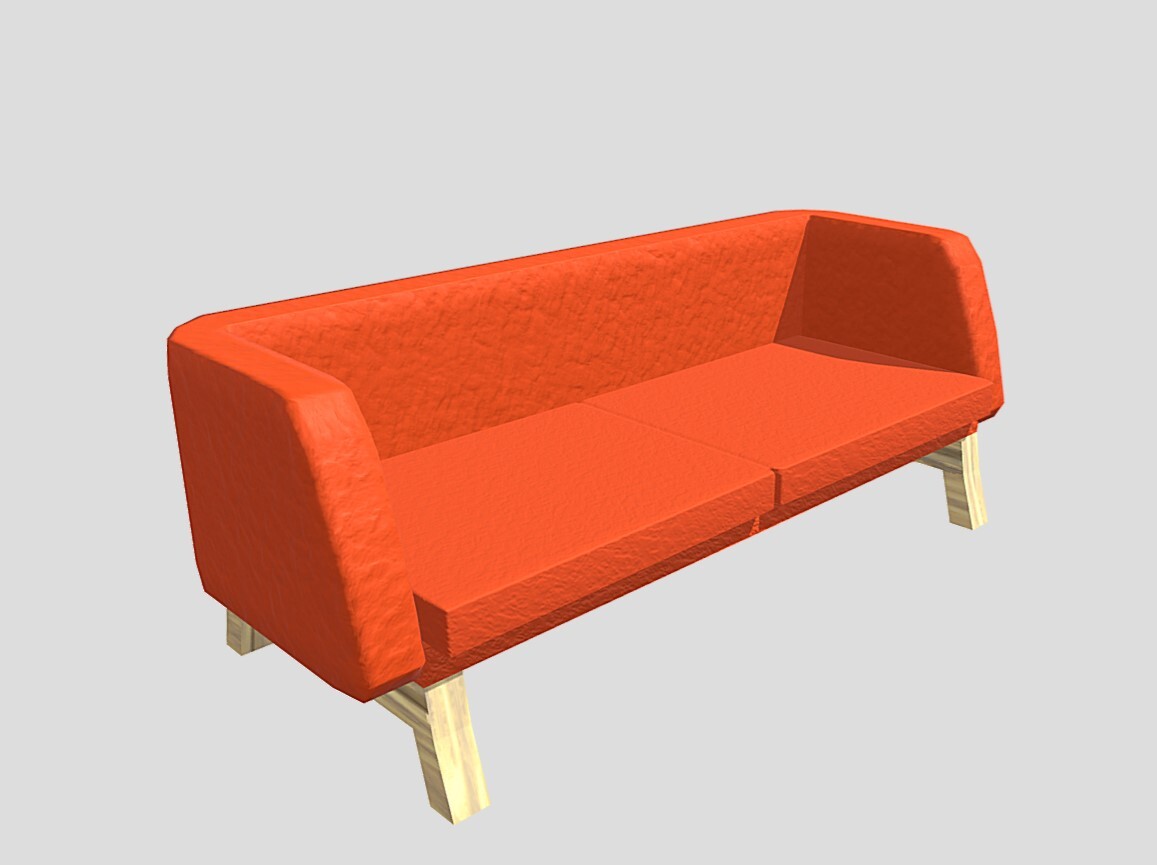 ArtStation - Reception Lobby Couch