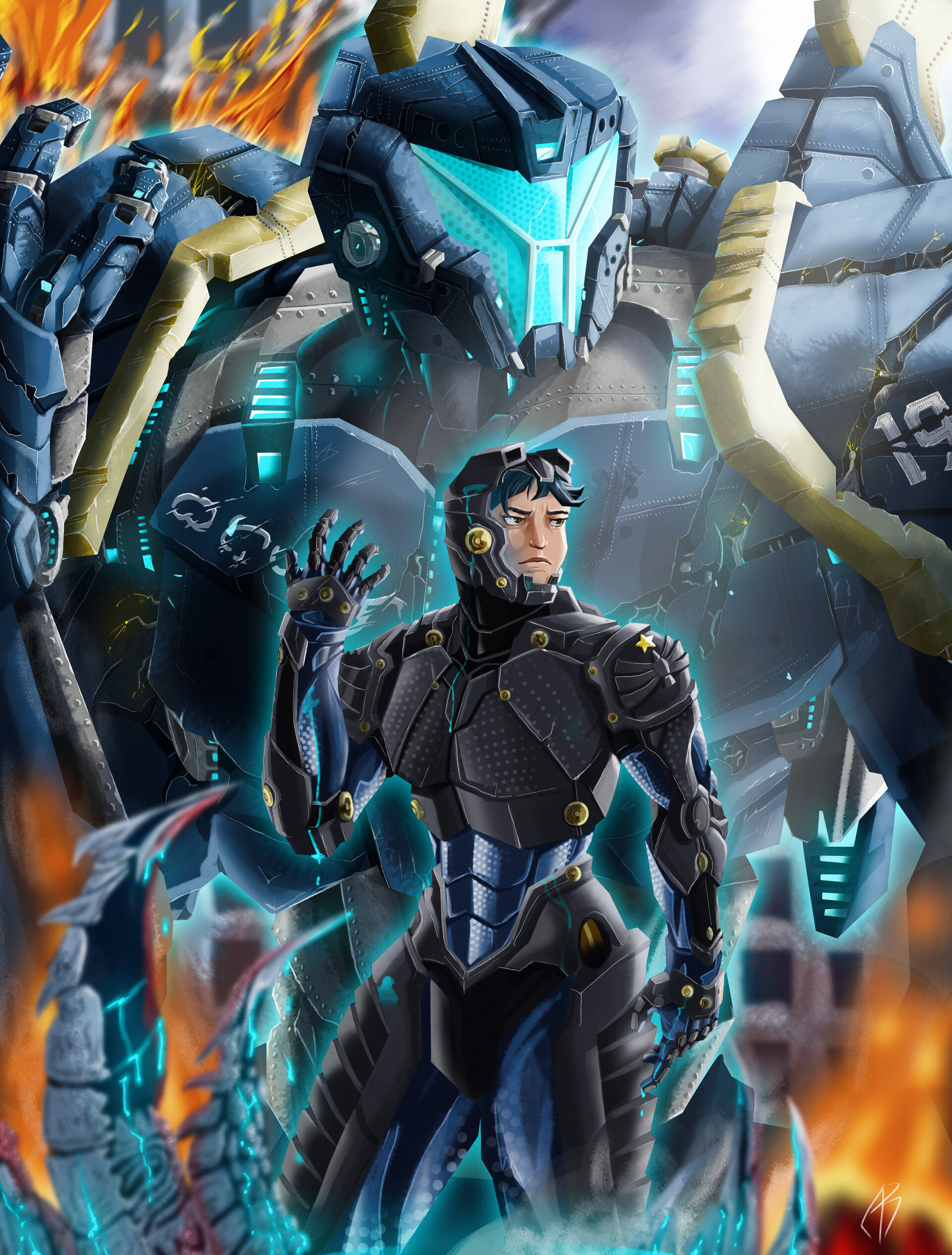 ArtStation - PACIFIC RIM / PACIFIC RIM UPRISING / FANART