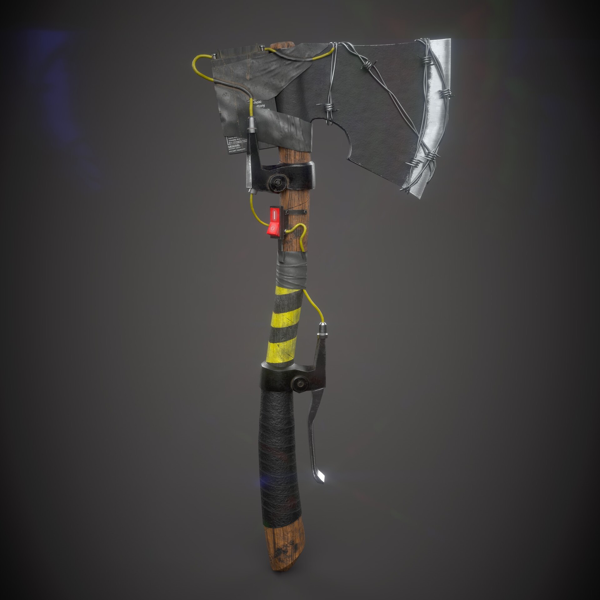 ArtStation - 3D Apocalyptic Axe