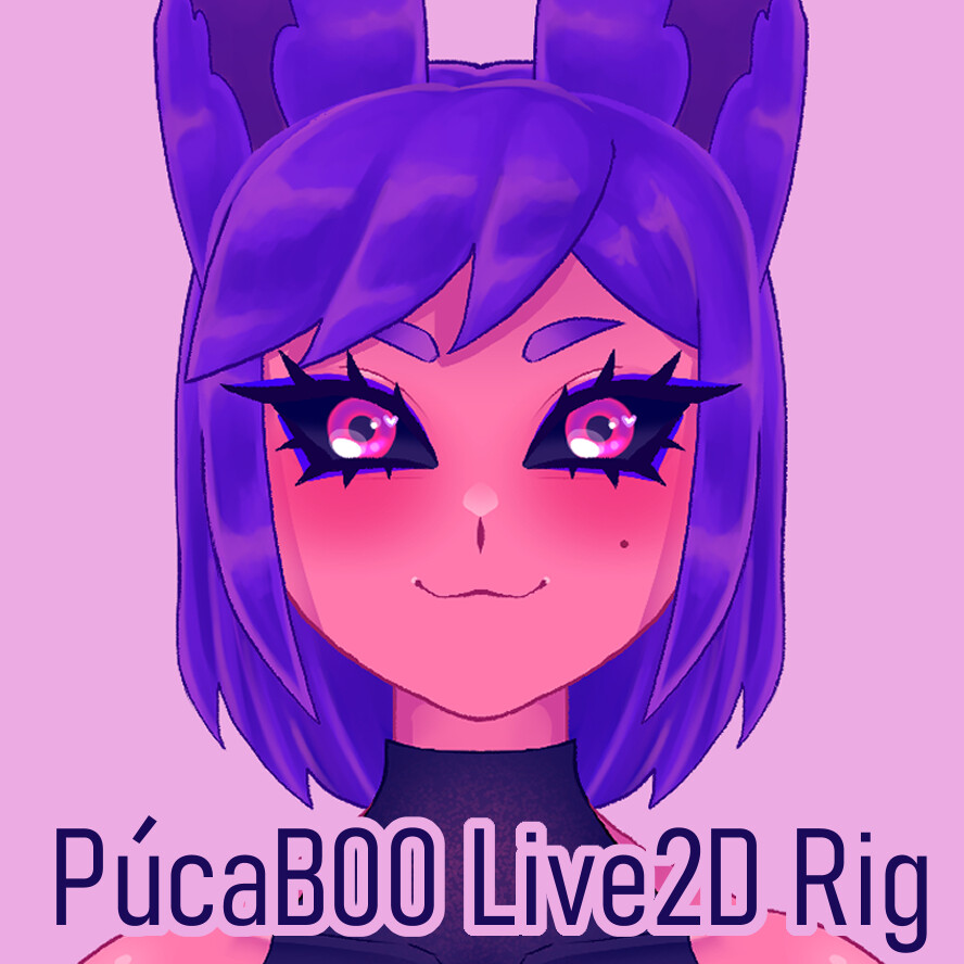 ArtStation - PúcaB00 Live2D Vtuber Rig