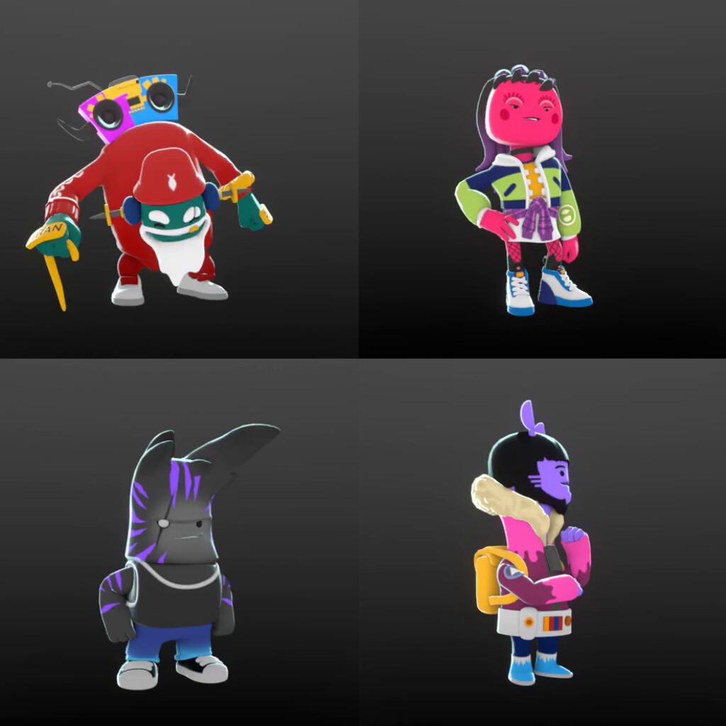 ArtStation - Blankos - NPCs