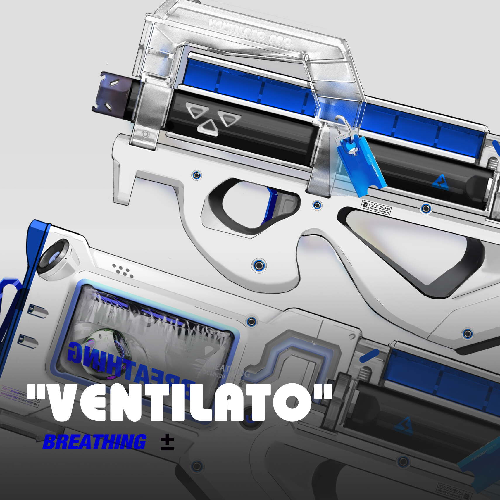 ArtStation - "VENTILATOR"-Weapon design