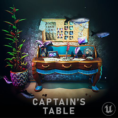 ArtStation - Captain's Table