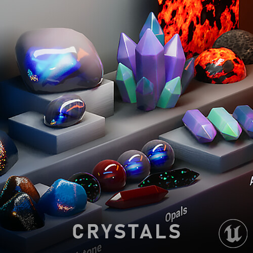 ArtStation - Crystal Shaders Mini Project