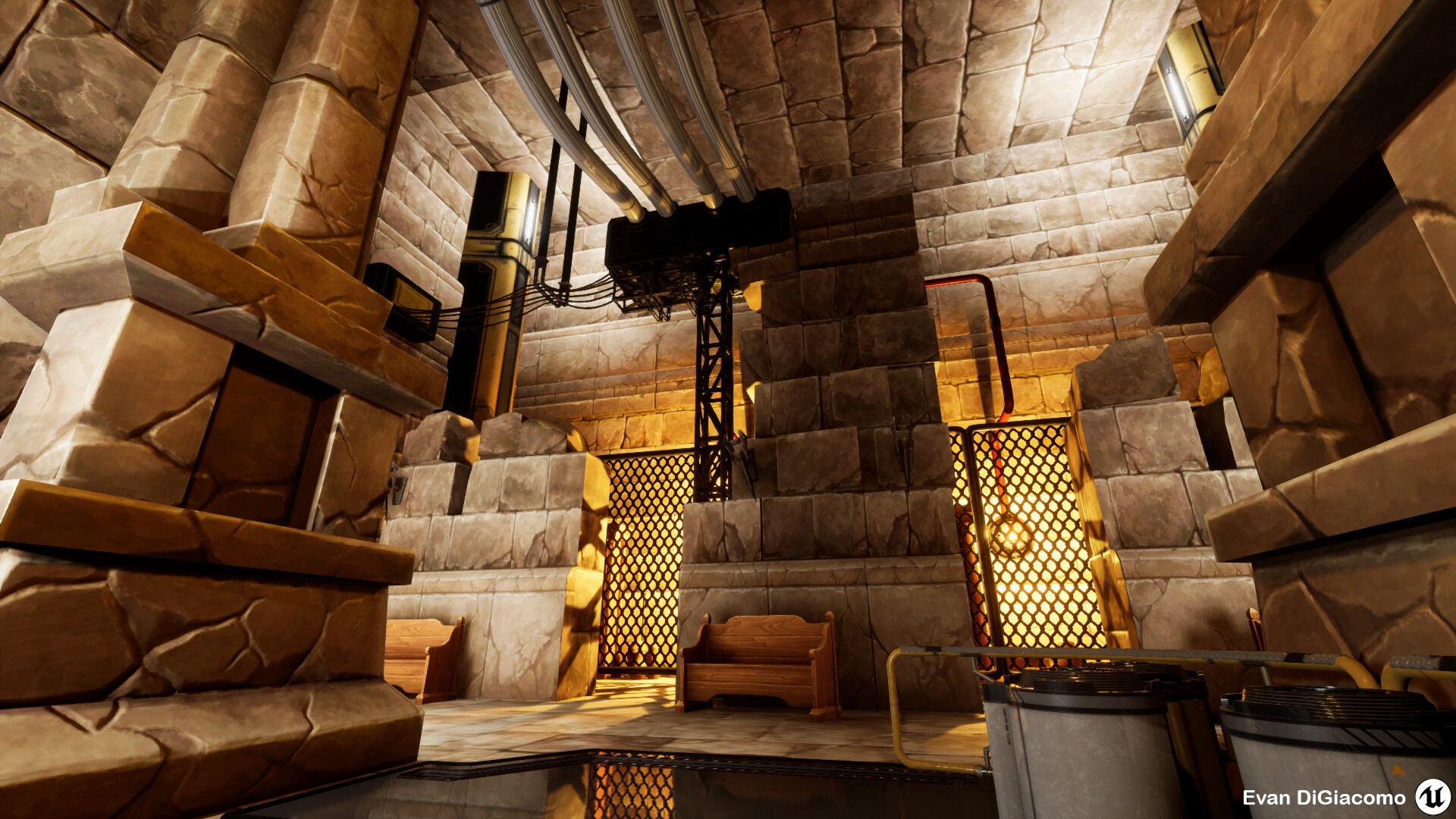 ArtStation - Dungeon Research Lab - Unreal Engine