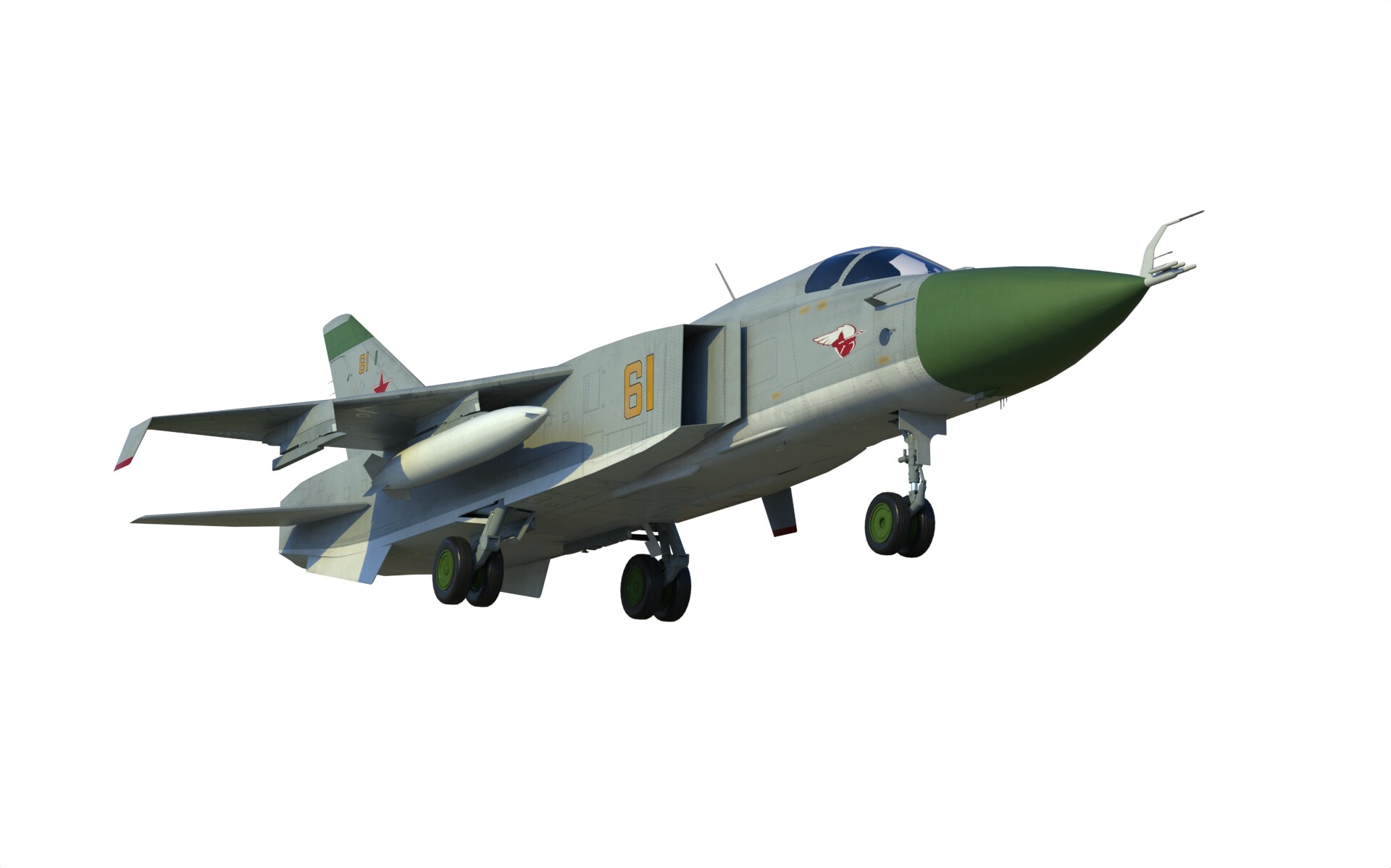 ArtStation - Sukhoi T6-1 Su-24 Prototype 3D model