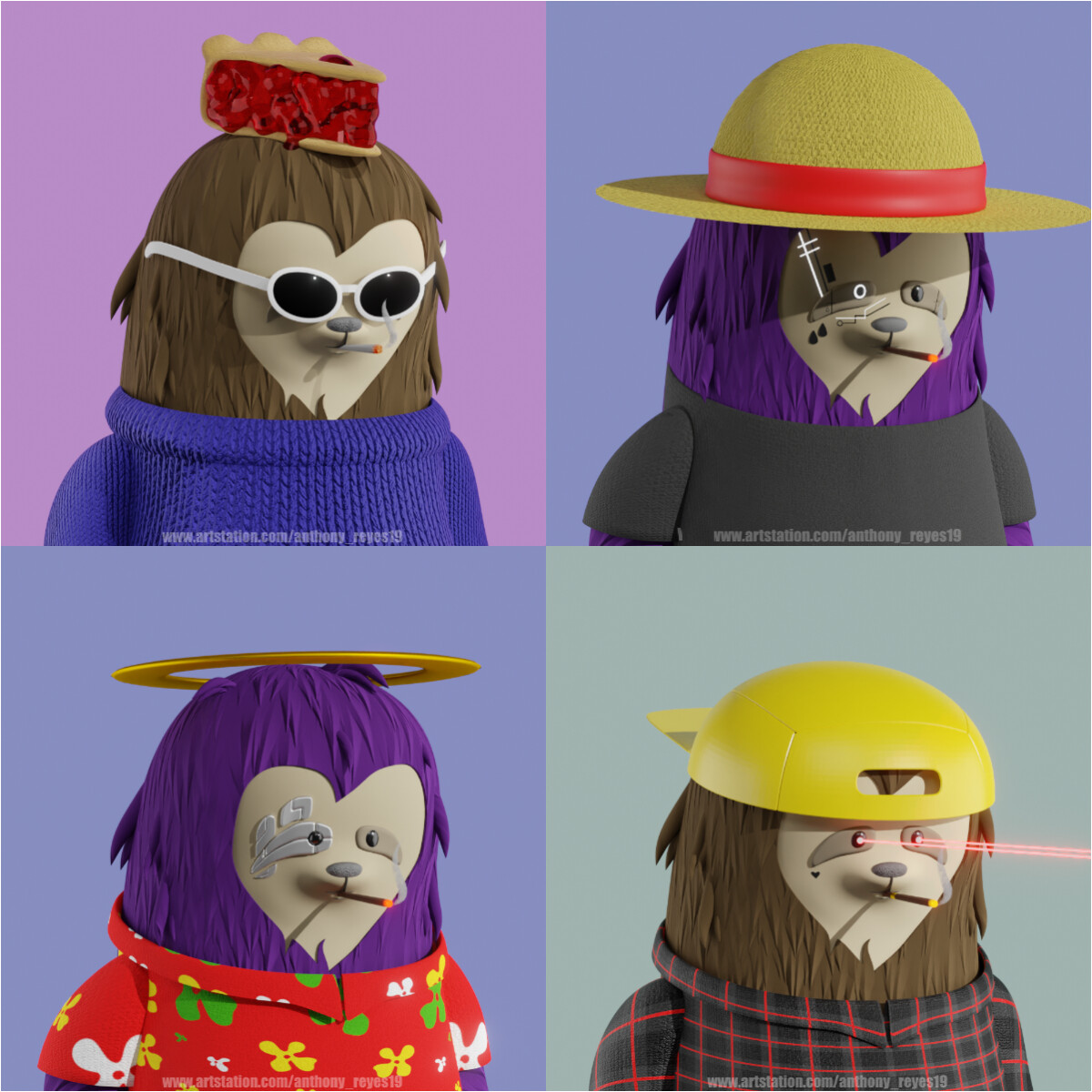 ArtStation - Sloth NFT PFP