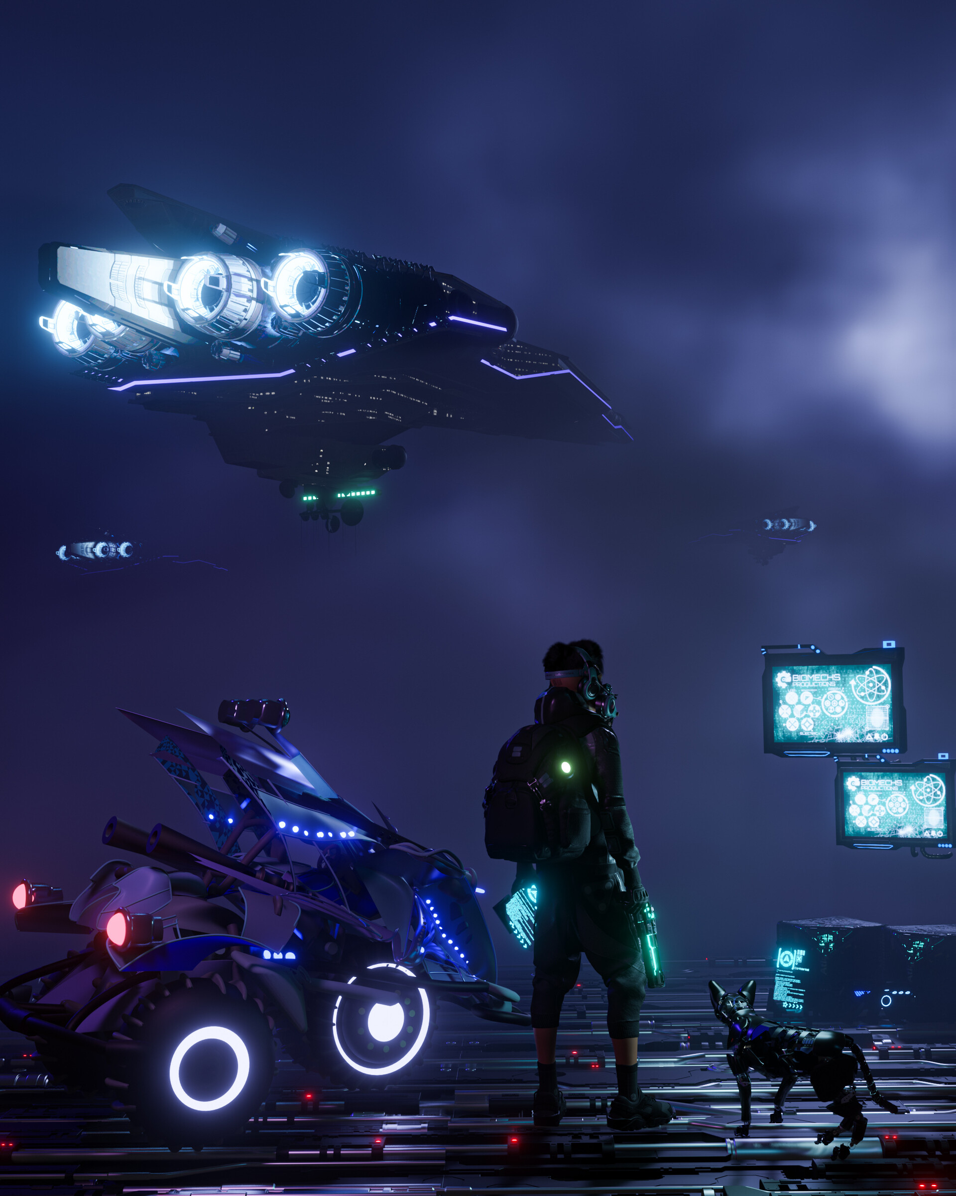 ArtStation - Night Hero