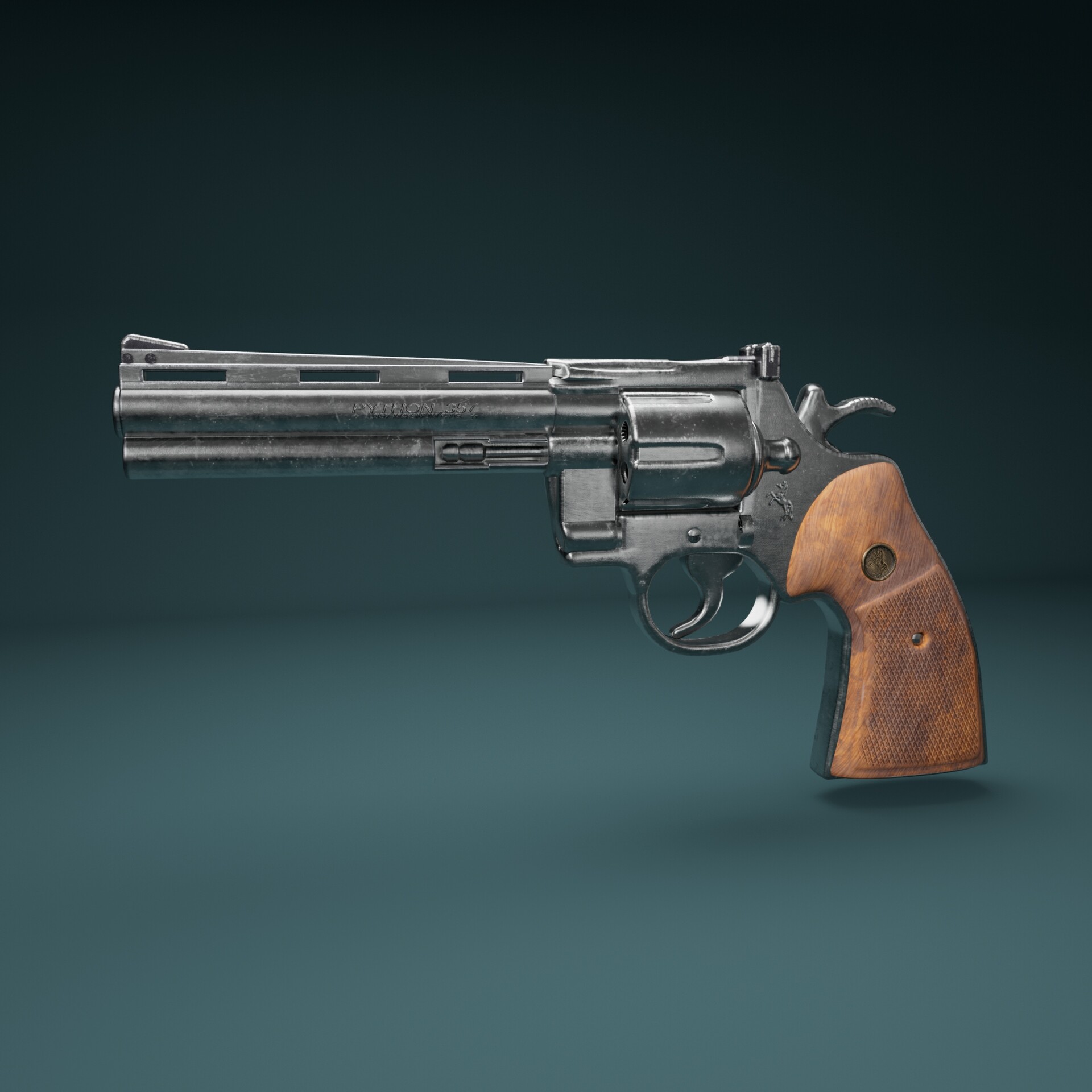 ArtStation - Colt Python .357 (2021)