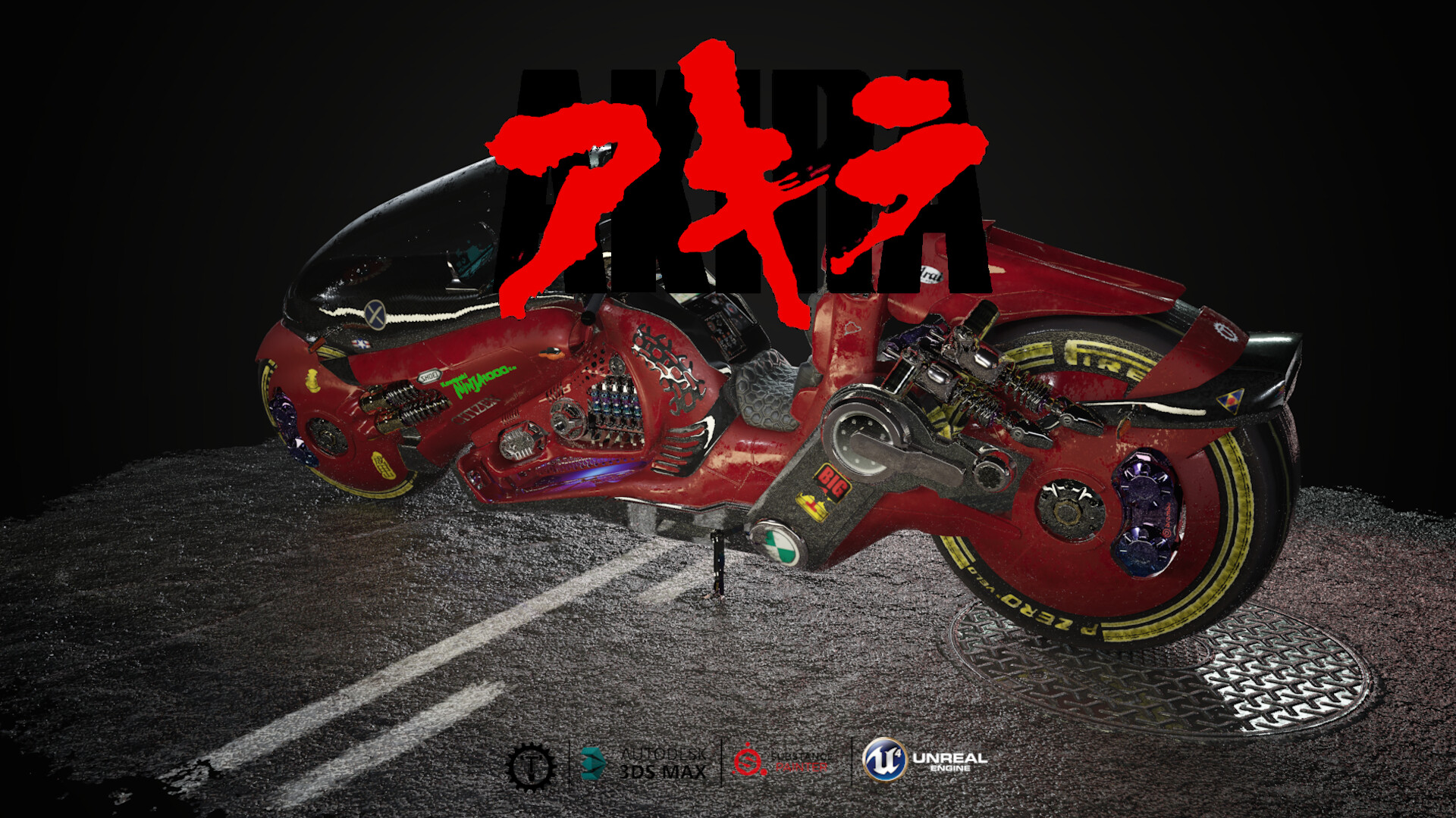 ArtStation - Akira Bike Re-make