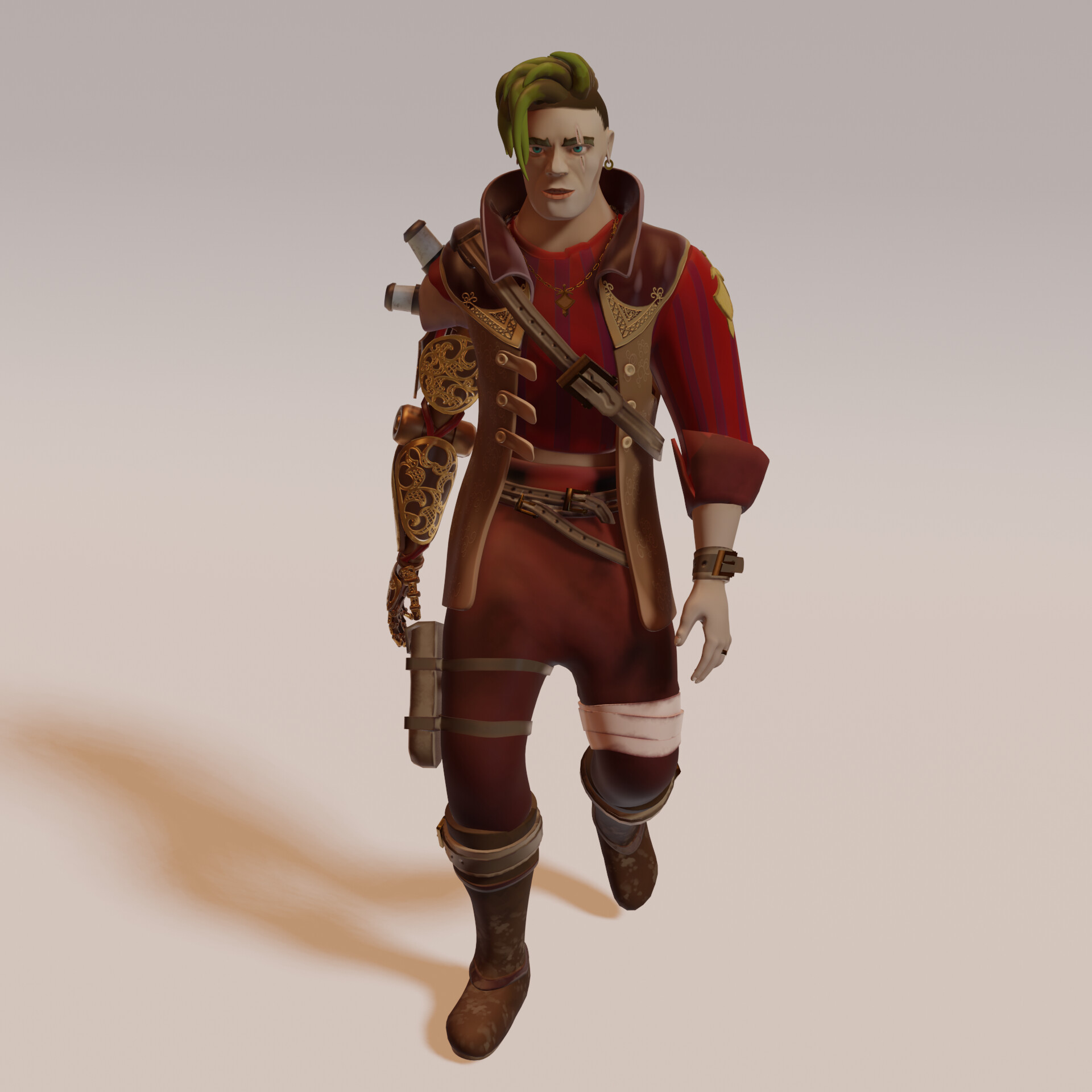 ArtStation - Stylized Character (Adventurer)