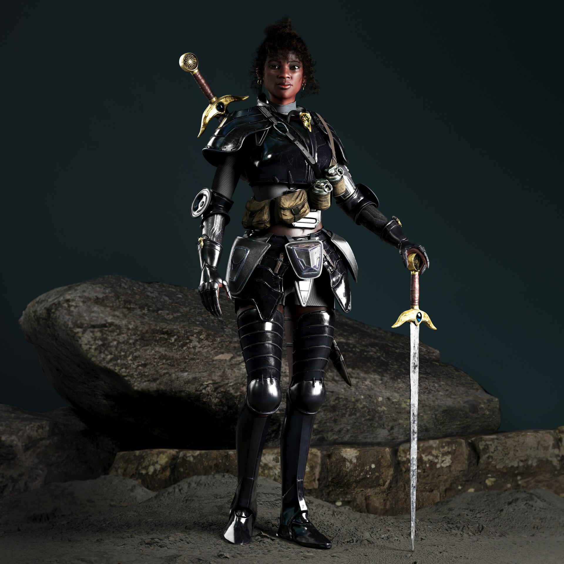 ArtStation - Time traveling Knight