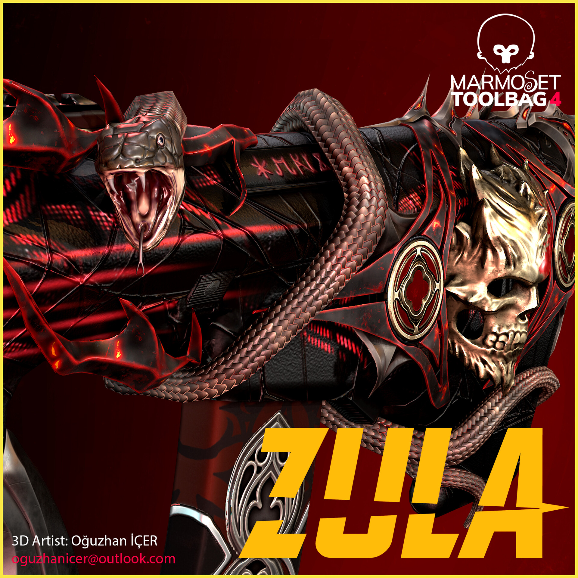 ArtStation - Zula/Gothic Series Body kit/Skin
