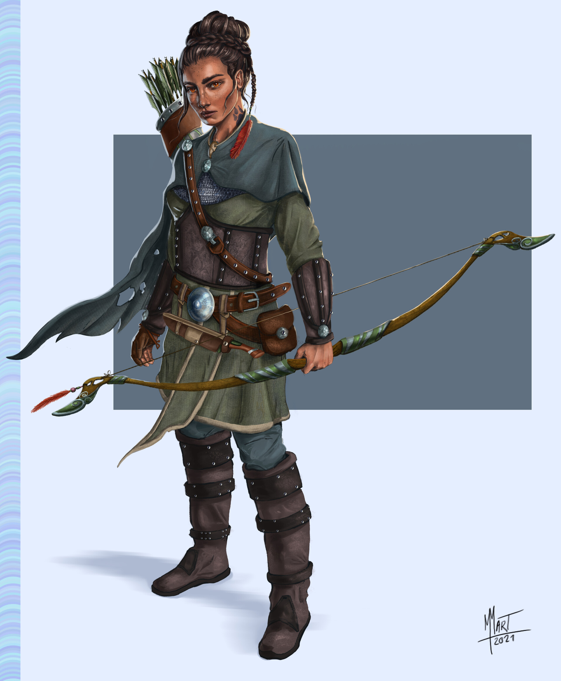 ArtStation - Camryn Shepley, Creature hunter.